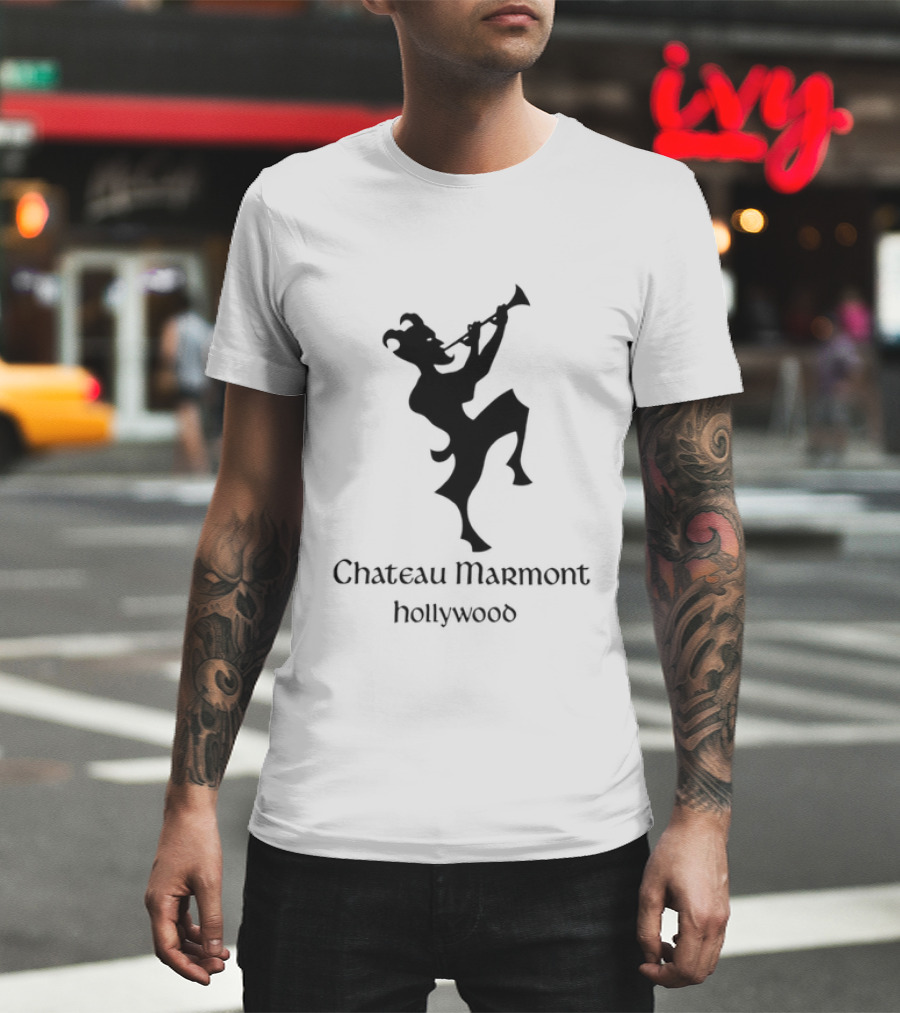 Chateau Marmont Hollywood Musician T-Shirt