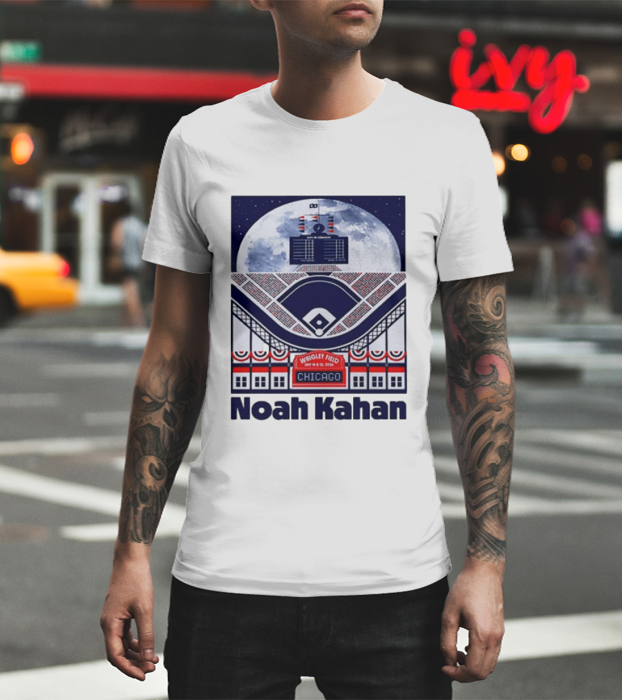 Noah Kahan Live In Concert Wrigley Field July 14 15 2023 Chicago T-Shirt