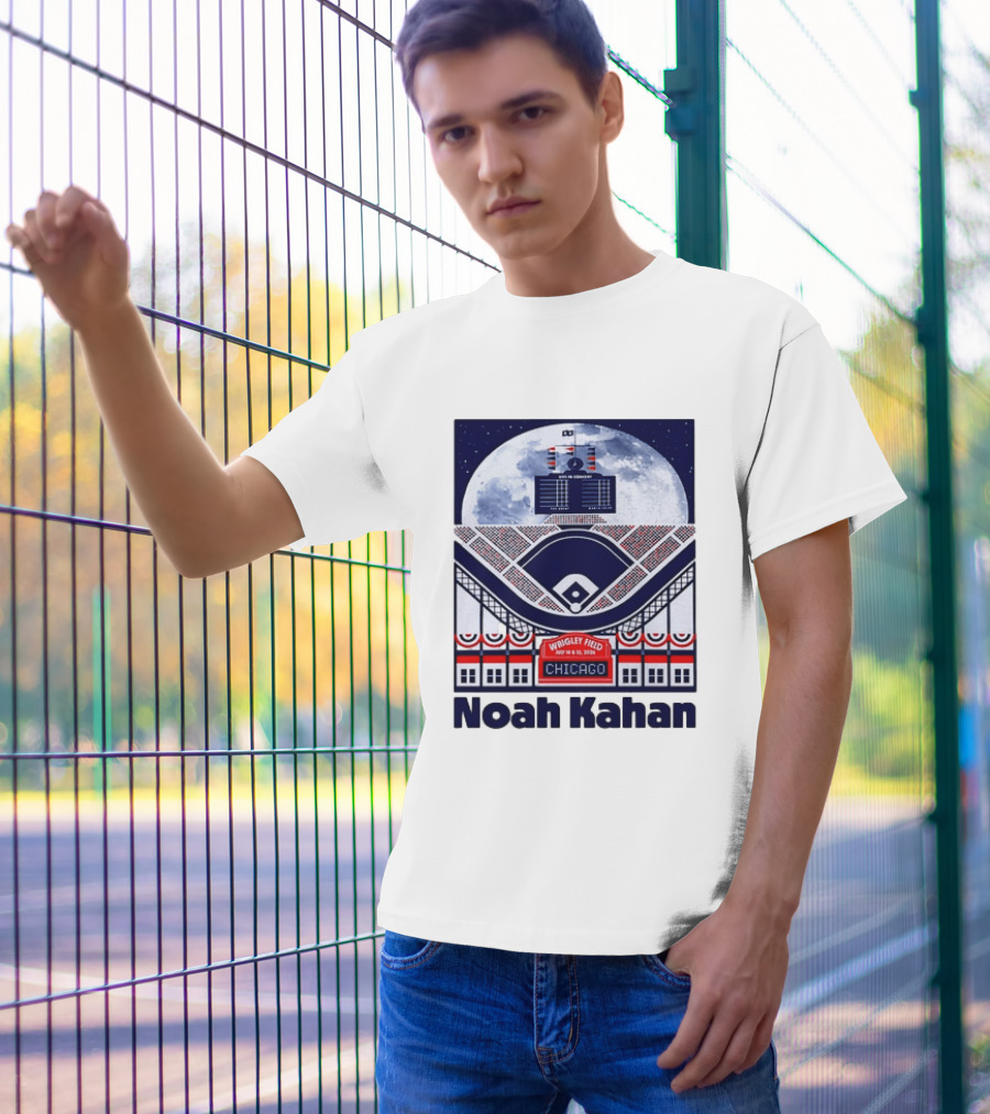 Noah Kahan Live In Concert Wrigley Field July 14 15 2023 Chicago T-Shirt