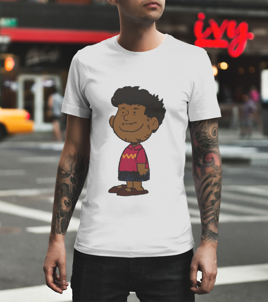 Peanuts Charlie Brown Cartoon T-Shirt