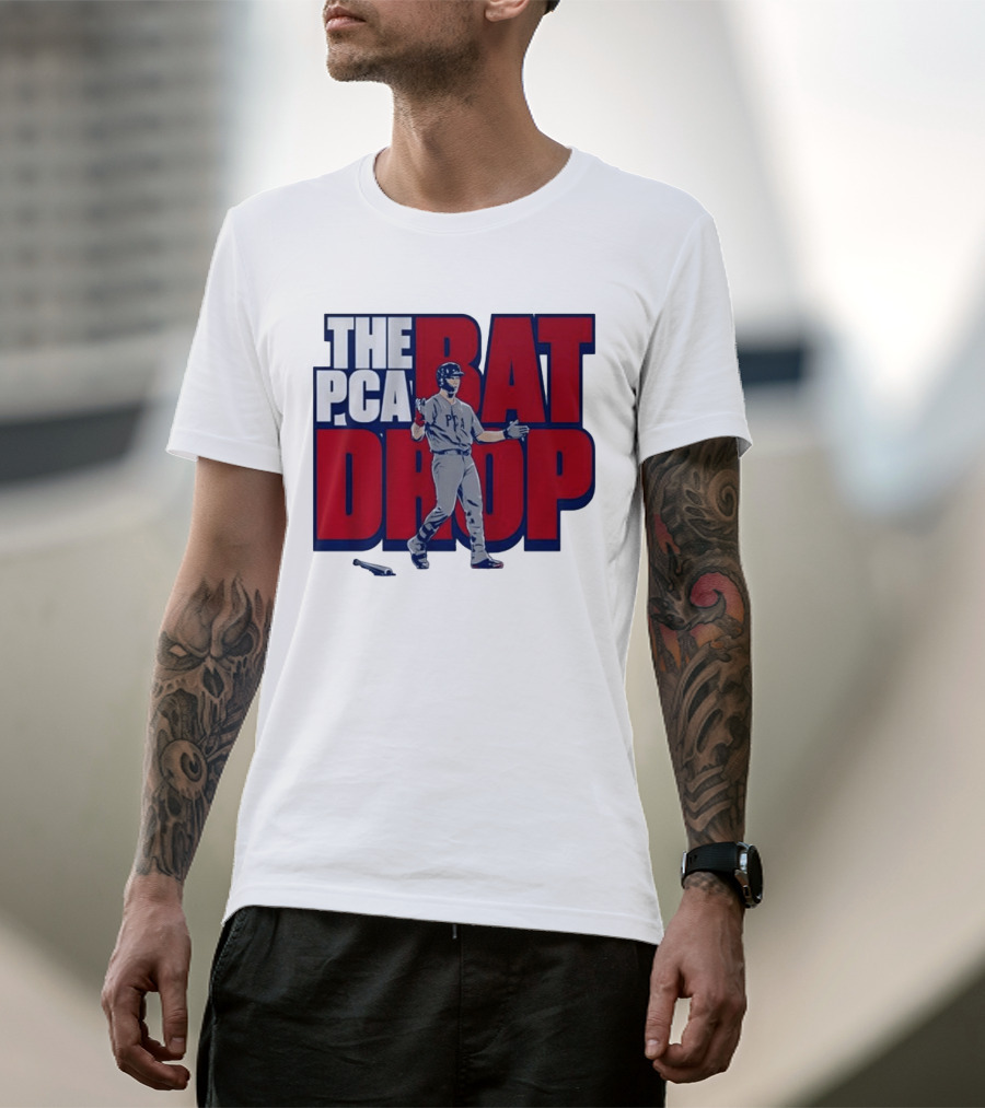 The PCA Bat Drop Pete Crow Armstrong Chicago Cubs T-Shirt