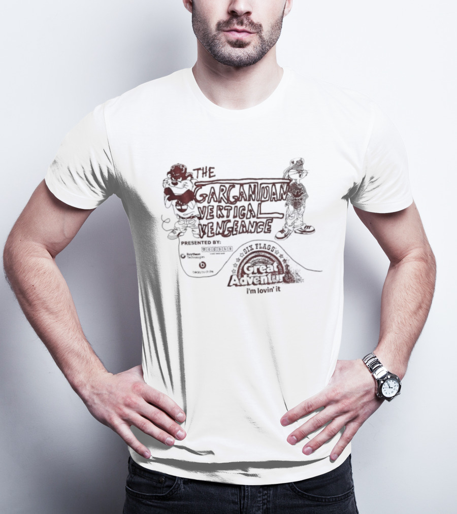 The Gargantuan Vertical Vengeance Great Adventure Series B T-Shirt