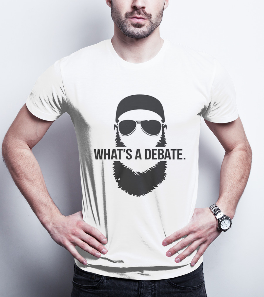 What's A Debate Beard Sunglasses T-Shirt
