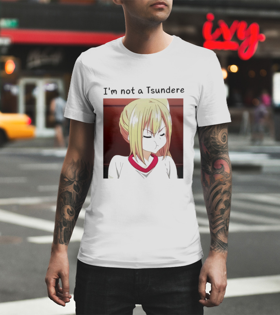 I'm Not A Tsundere Mai Kawakami Anime Character Expression T-Shirt