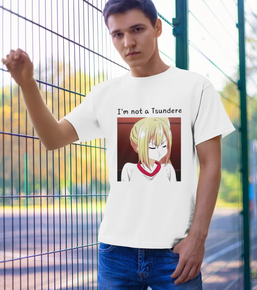I'm Not A Tsundere Mai Kawakami Anime Character Expression T-Shirt