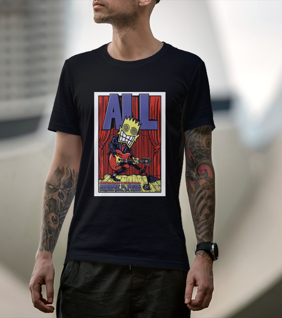 ALL Band August 21 2026 Delmar Hall St Louis With Snodgrass And All My Senses T-Shirt