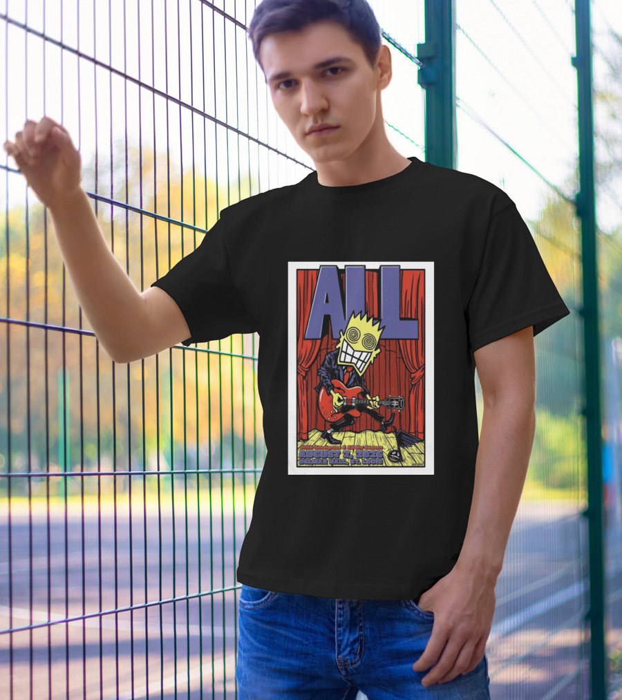 ALL Band August 21 2026 Delmar Hall St Louis With Snodgrass And All My Senses T-Shirt