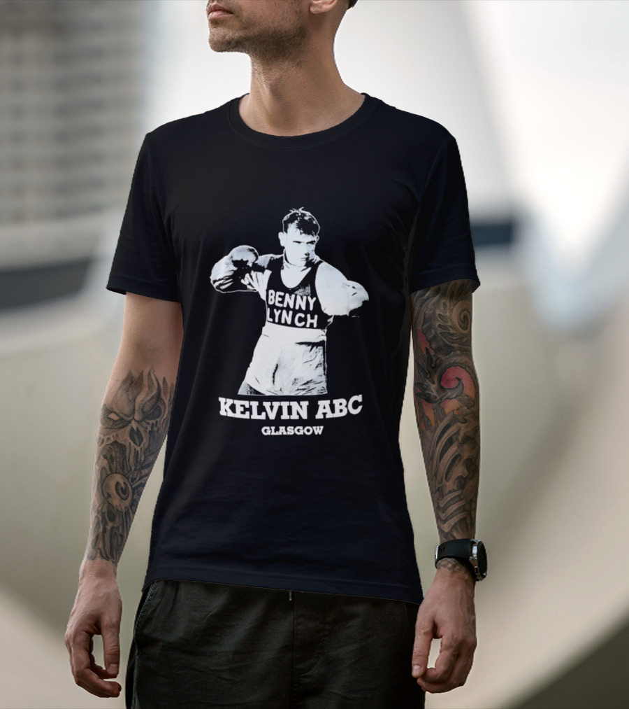 Benny Lynch Kelvin ABC Glasgow Boxing Legend T-Shirt