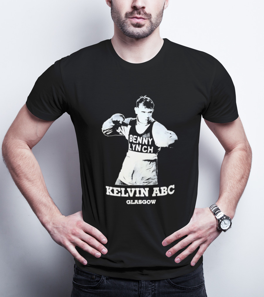 Benny Lynch Kelvin ABC Glasgow Boxing Legend T-Shirt