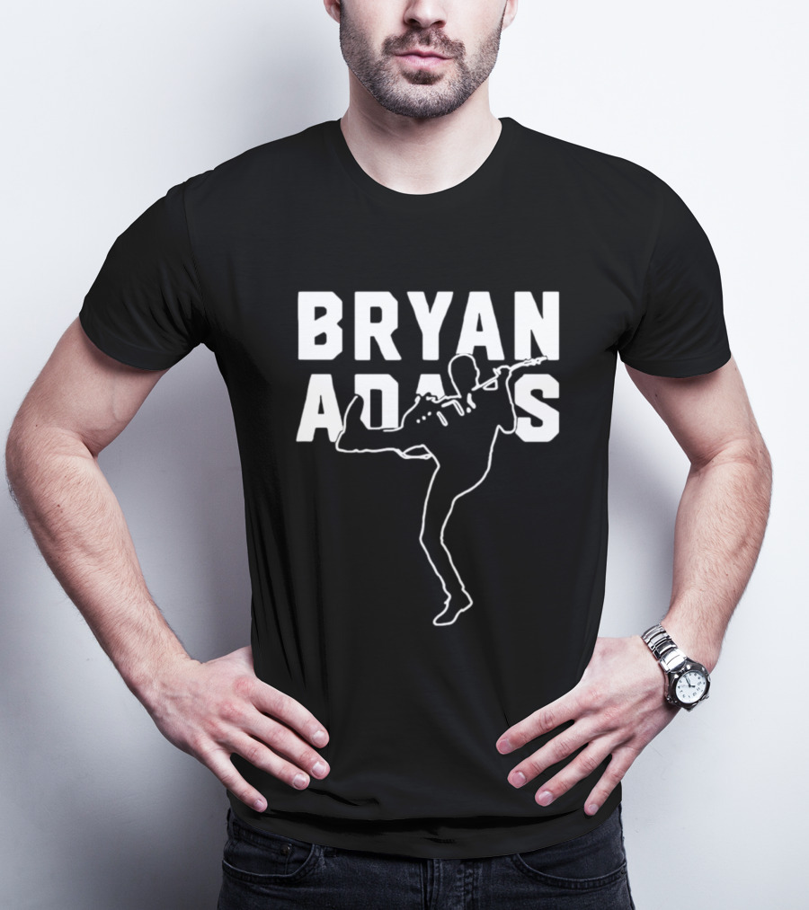 Bryan Adams Guitarist Rock Music T-Shirt