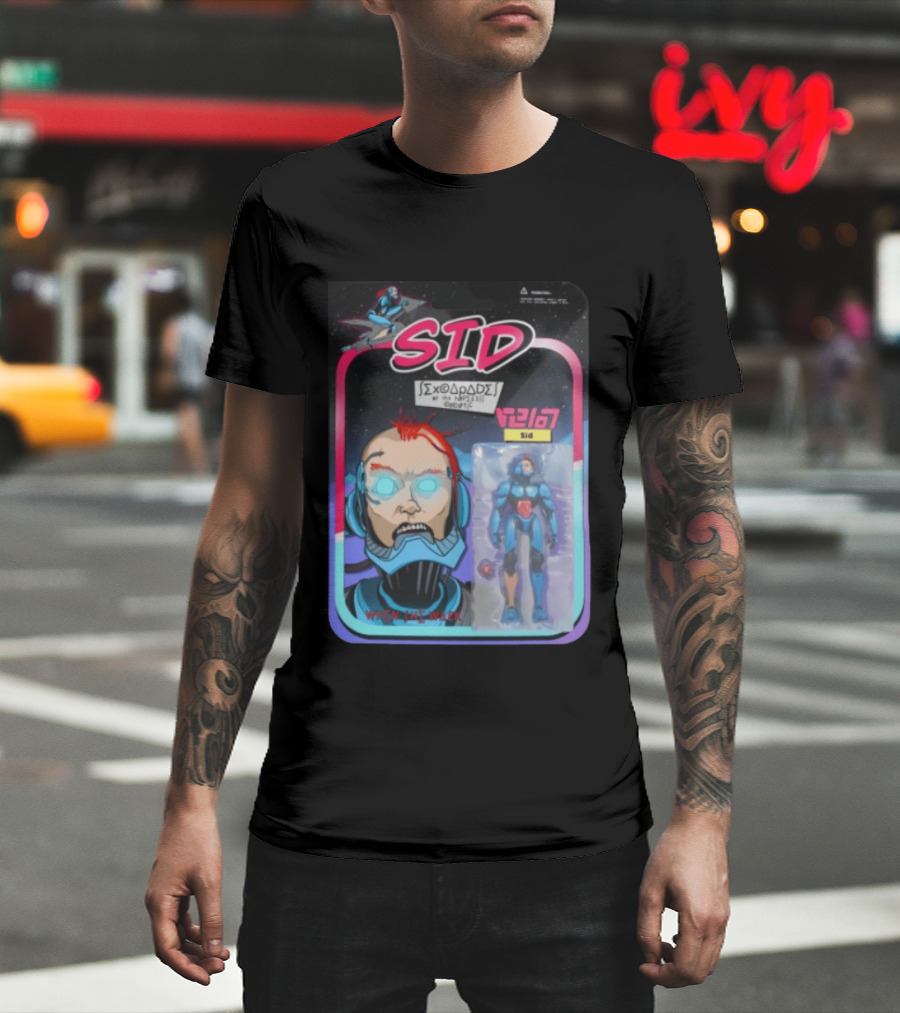 Sid Action Figure Σκορδοίδες When He Walk Retro Style Collectible Toy T-Shirt