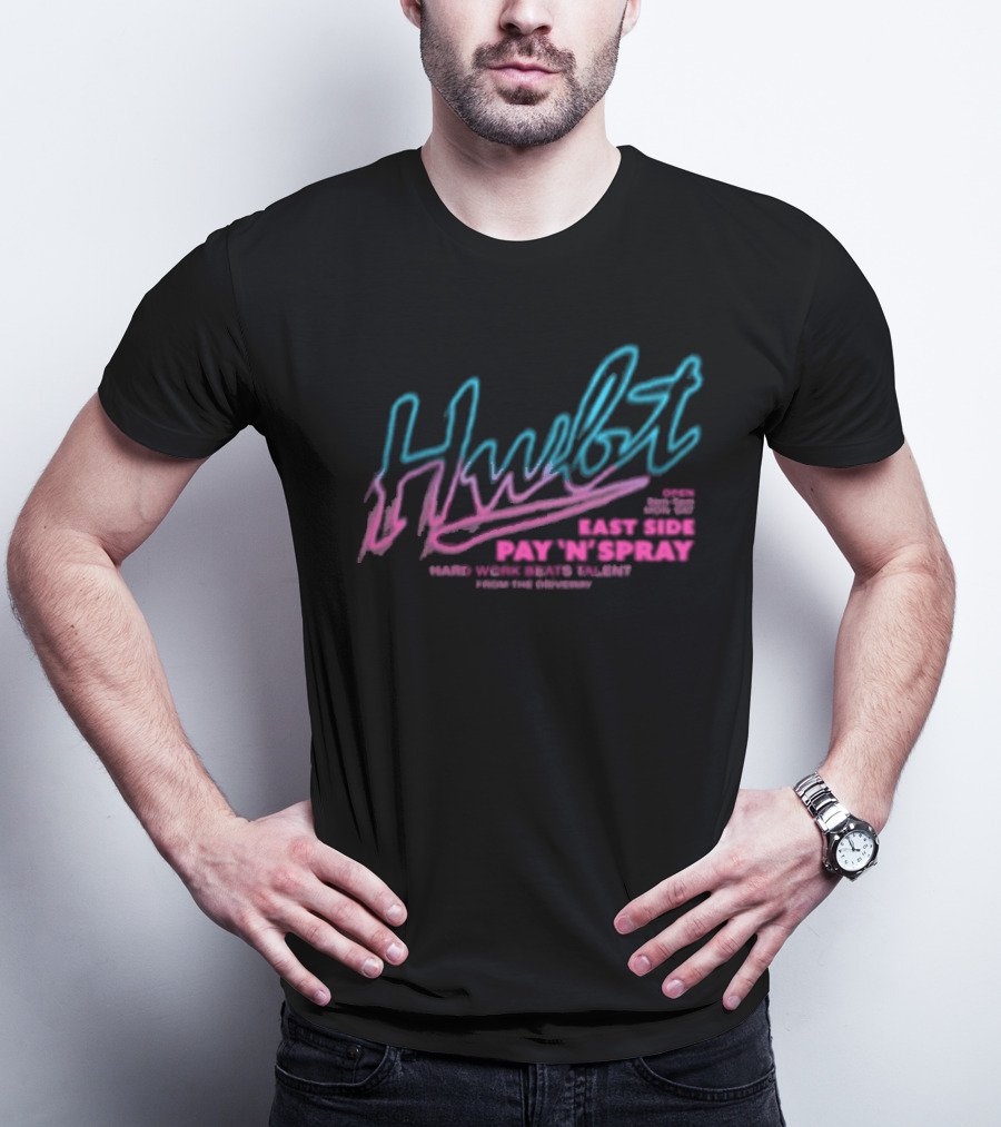 Hwbt Store East Side Oversized Lost And Found Hard To Pretend Knowing Me Knowing You T-Shirt