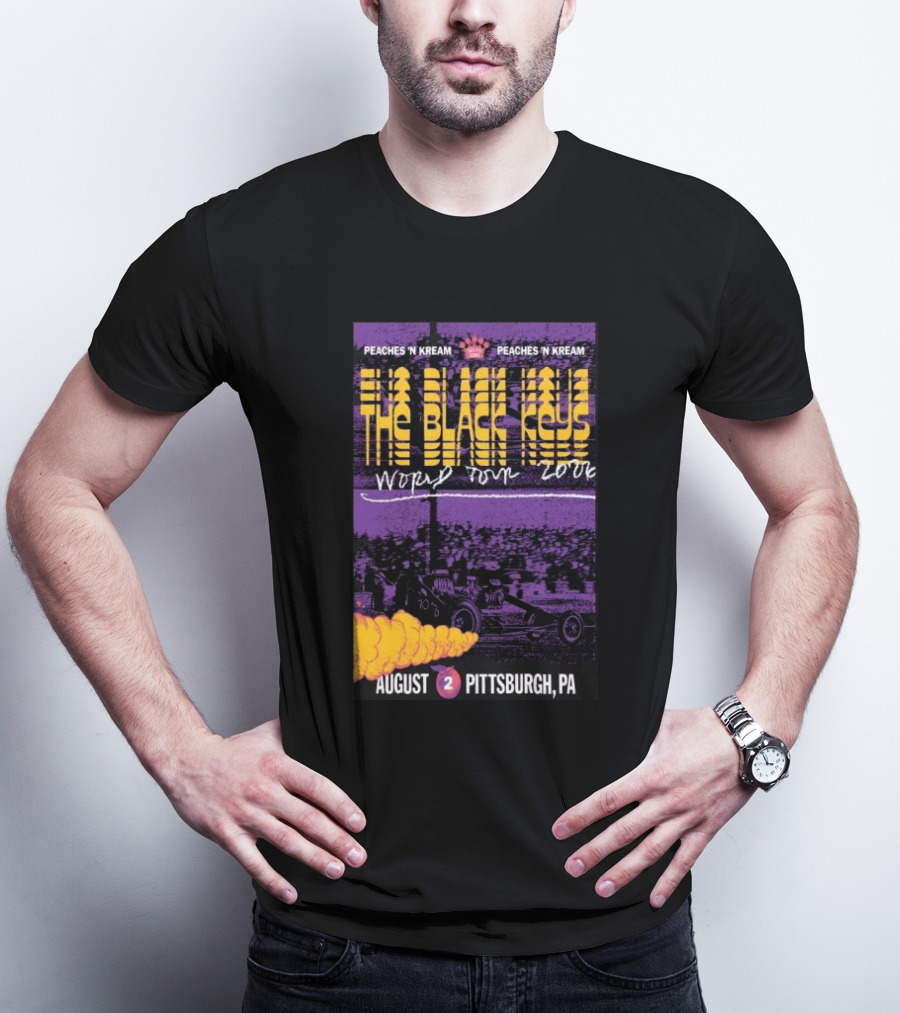 The Black Keys World Tour 2026 Peaches 'N Kream August Pittsburgh PA T-Shirt