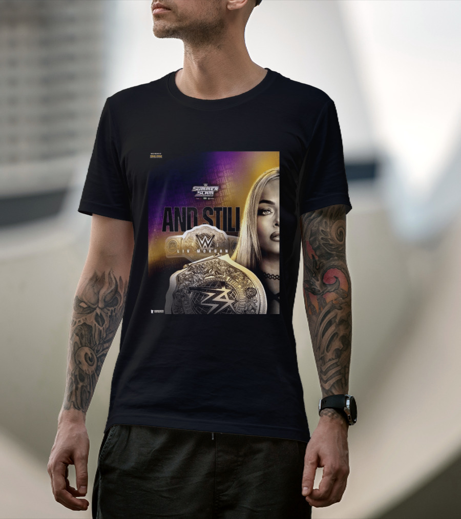 WWE Summer Slam And Still Liv Morgan Championship T-Shirt