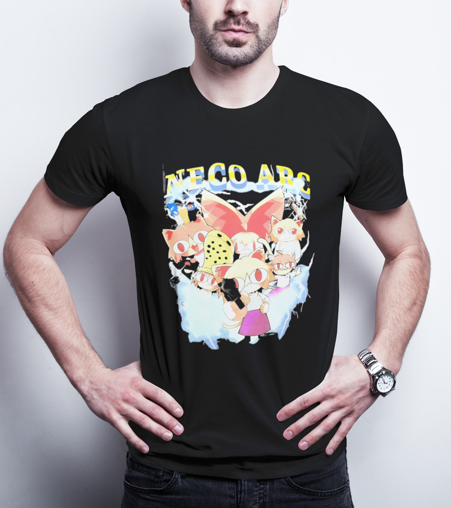Neco Arc Tsukihime Type Moon Anime Character Collection T-Shirt
