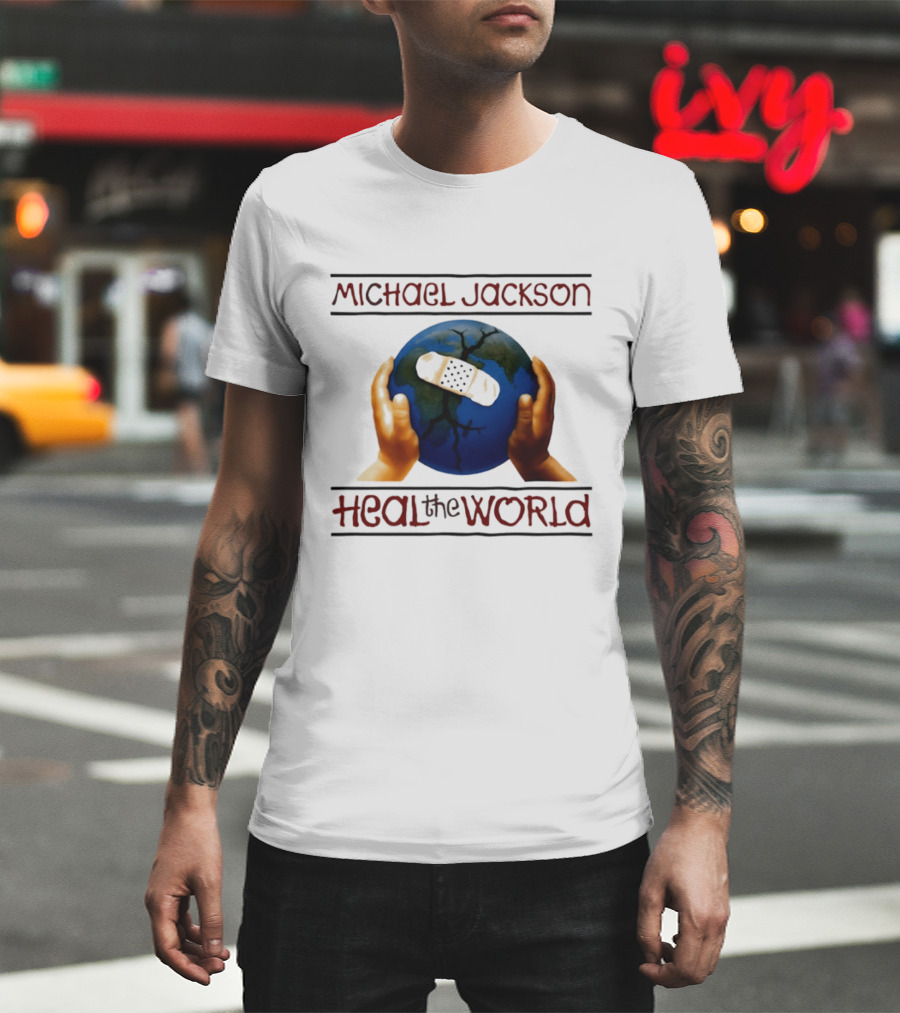 Michael Jackson Heal The World King Of Pop T-Shirt