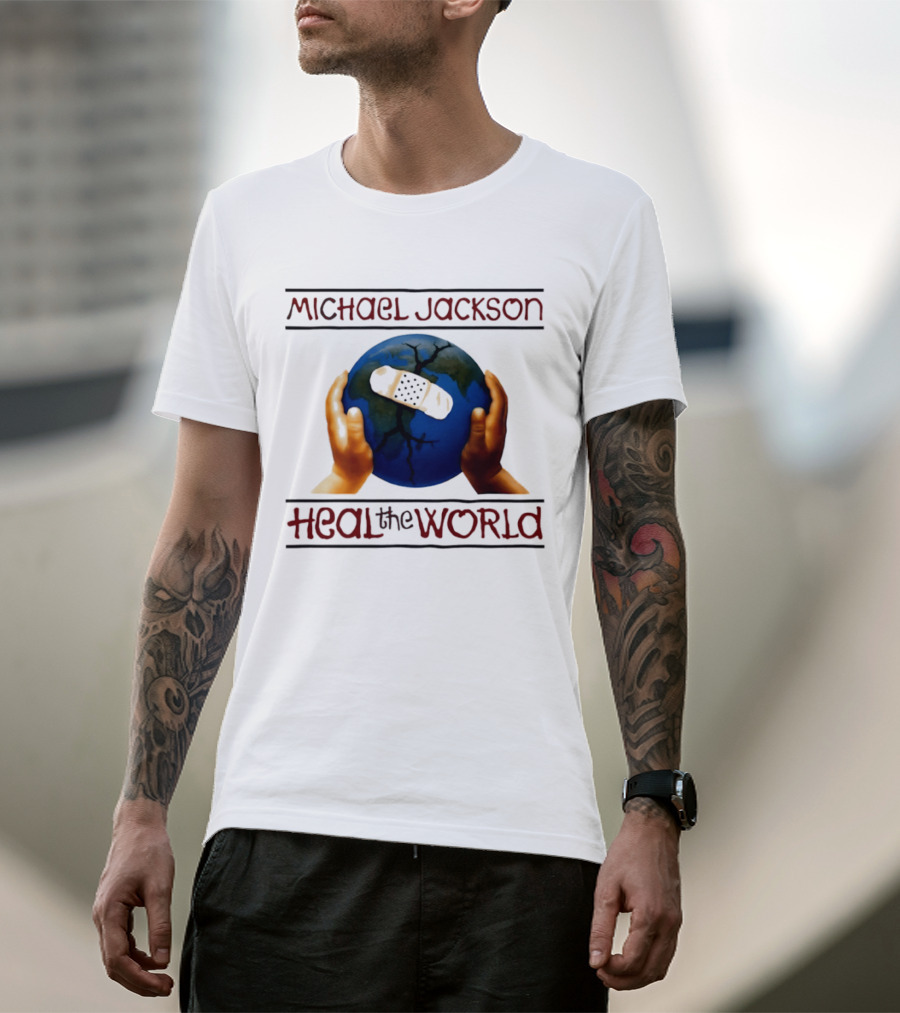 Michael Jackson Heal The World King Of Pop T-Shirt