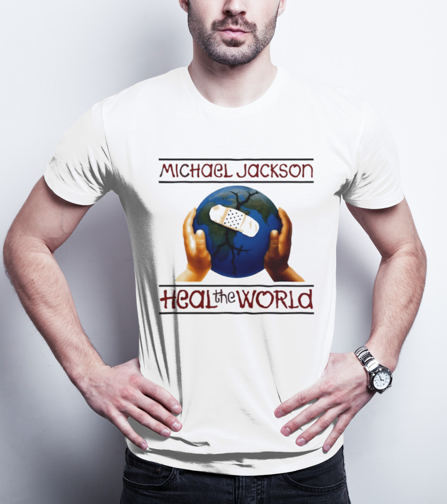 Michael Jackson Heal The World King Of Pop T-Shirt