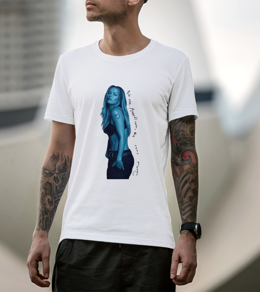 Karol G No Me Arrepiento De Ser De Tanto Blue T-Shirt