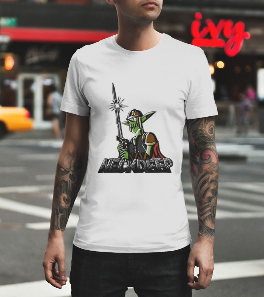 Neck Deep Goblin Warrior Pop Punk Band Fantasy Sword T-Shirt