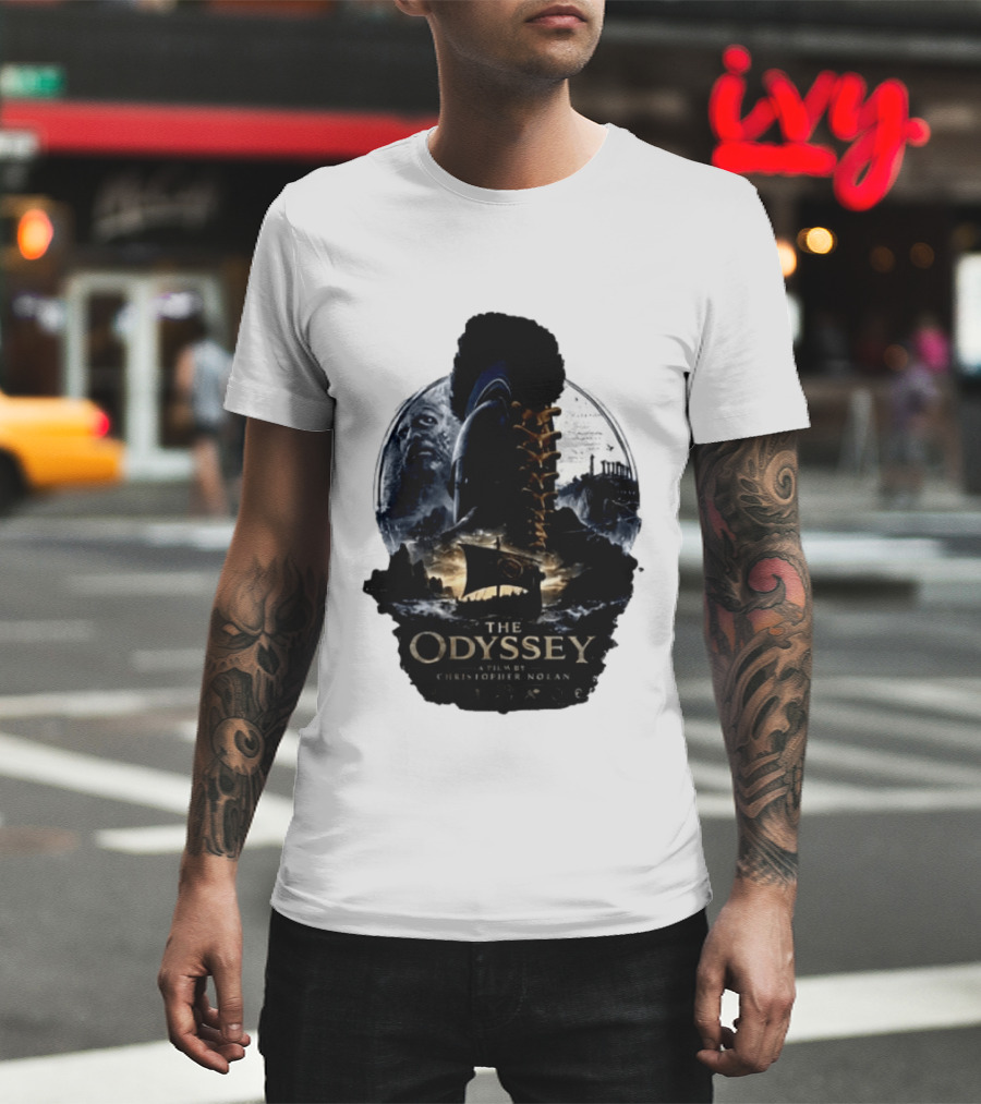 The Odyssey Film By Christopher Nolan Featuring Odysseus Mythical Hero T-Shirt