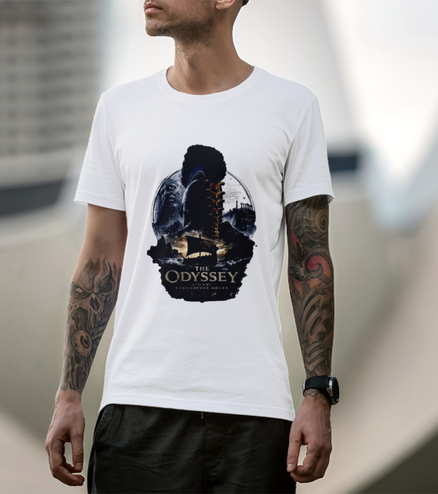 The Odyssey Film By Christopher Nolan Featuring Odysseus Mythical Hero T-Shirt