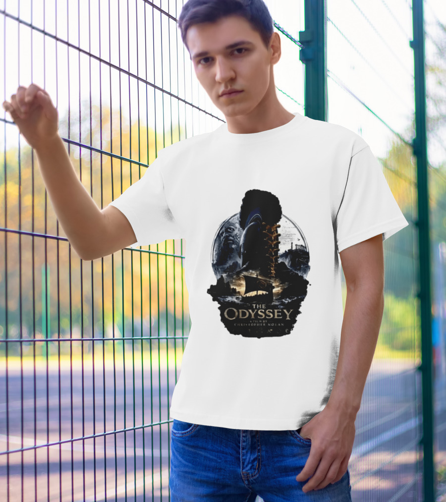 The Odyssey Film By Christopher Nolan Featuring Odysseus Mythical Hero T-Shirt