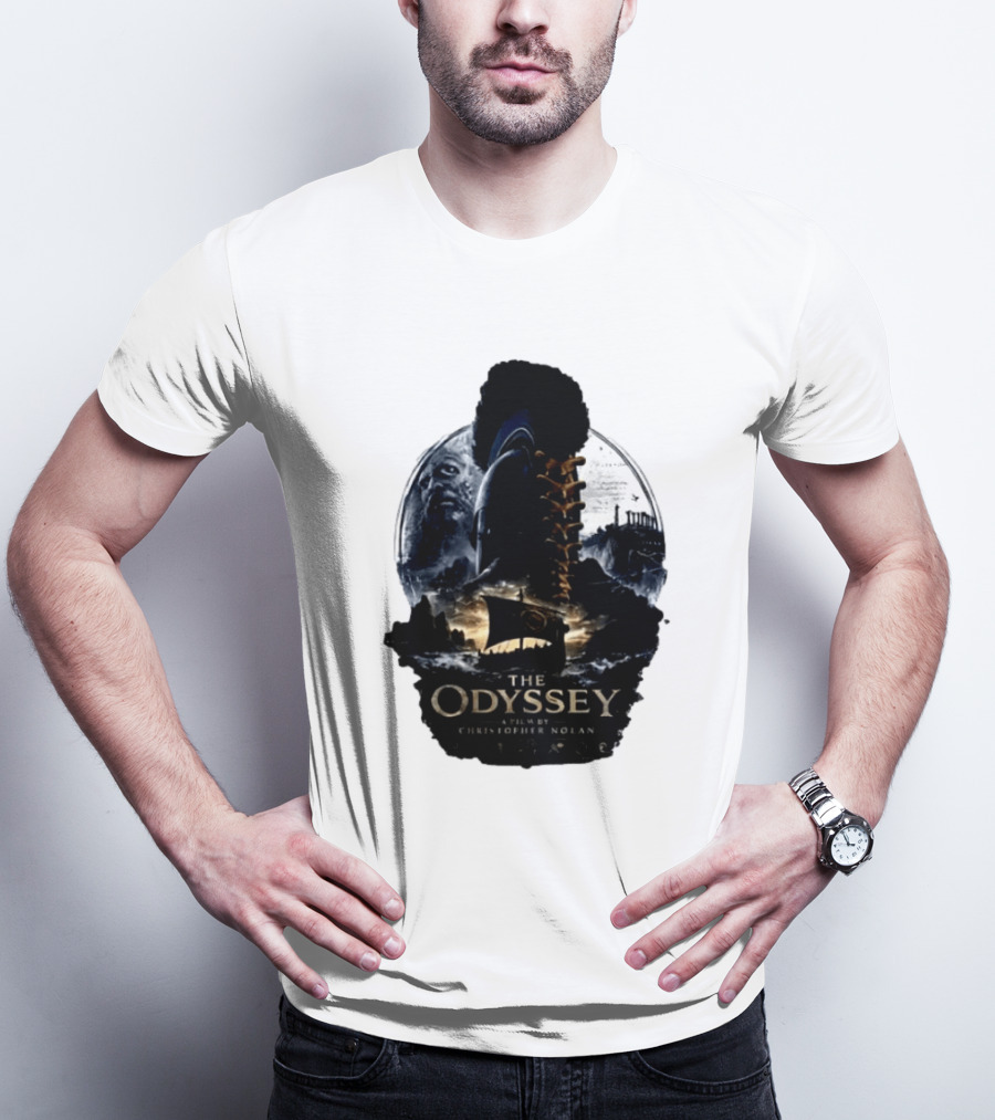 The Odyssey Film By Christopher Nolan Featuring Odysseus Mythical Hero T-Shirt