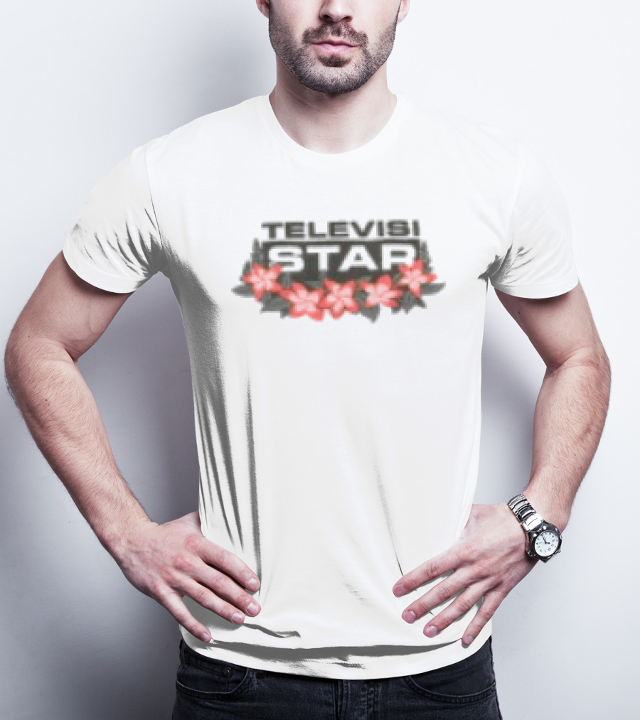 Televisi Star Island Bloom White Catalog Store T-Shirt