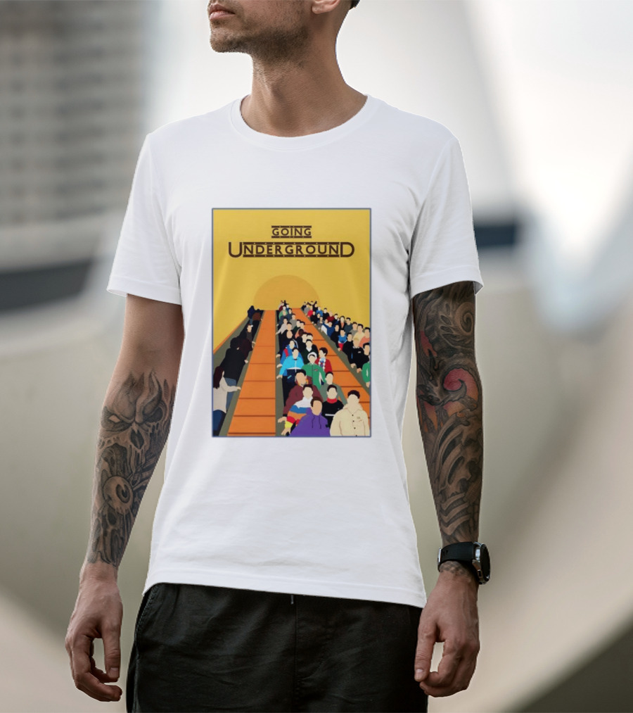 The Jam Going Underground Mod Culture Casuals Terrace Youth Football T-Shirt