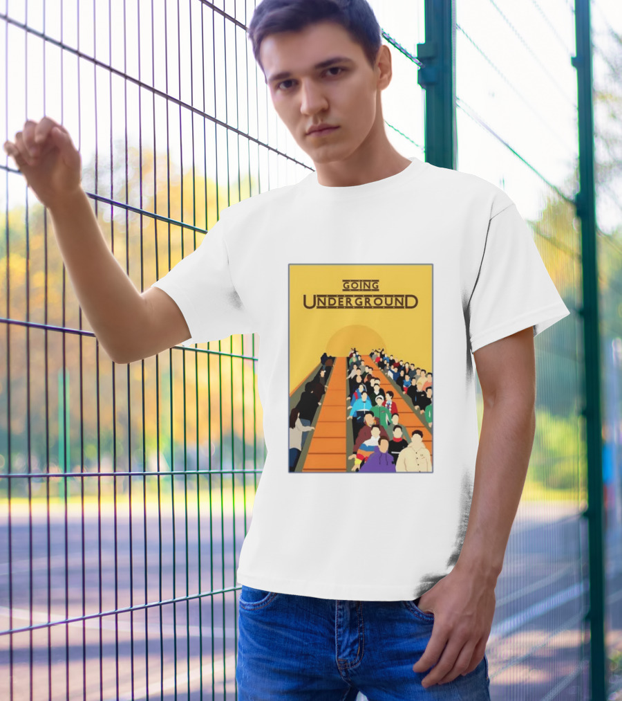 The Jam Going Underground Mod Culture Casuals Terrace Youth Football T-Shirt