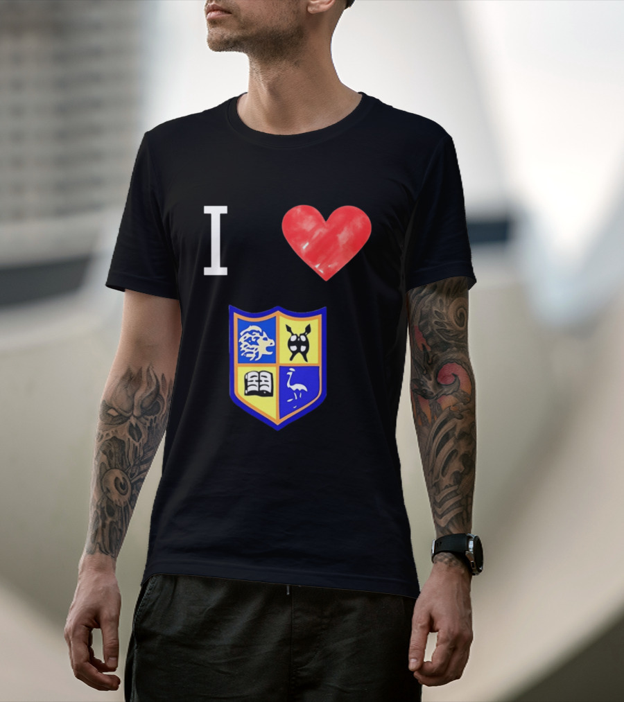 I Love University Of Zimbabwe UZ Harare Lion Emblem Crest T-Shirt