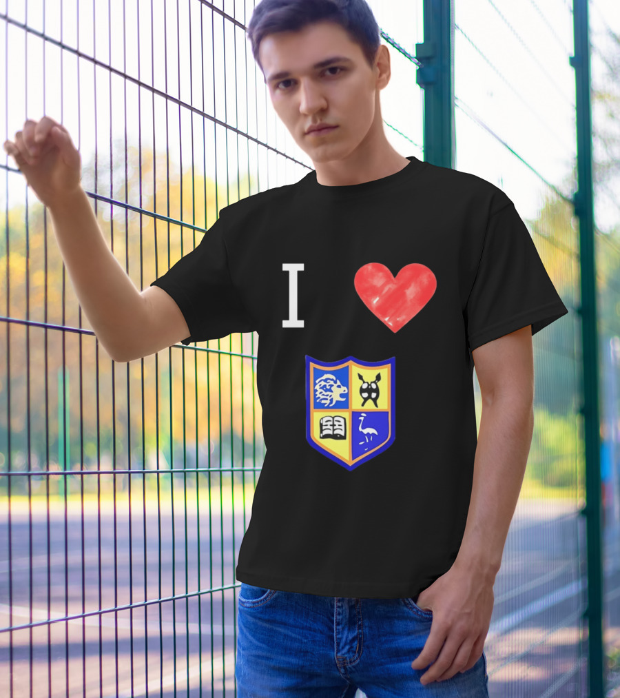 I Love University Of Zimbabwe UZ Harare Lion Emblem Crest T-Shirt