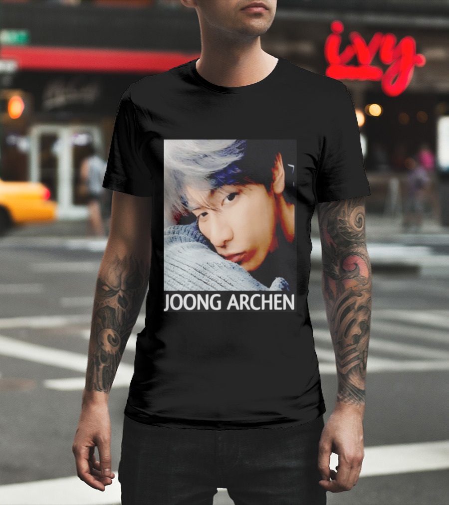 Joong Archen Thai Actor Close Up Pillow T-Shirt