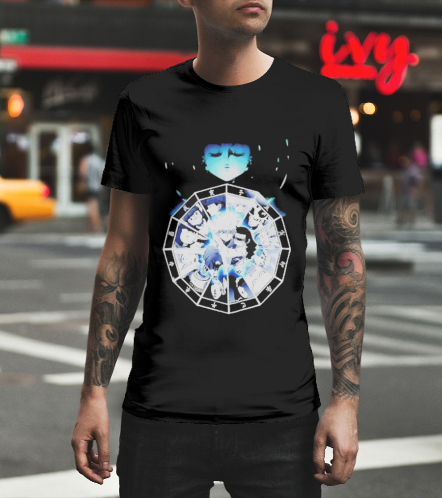 Hunter X Hunter Killua And Alluka Zodiac Wheel Anime T-Shirt