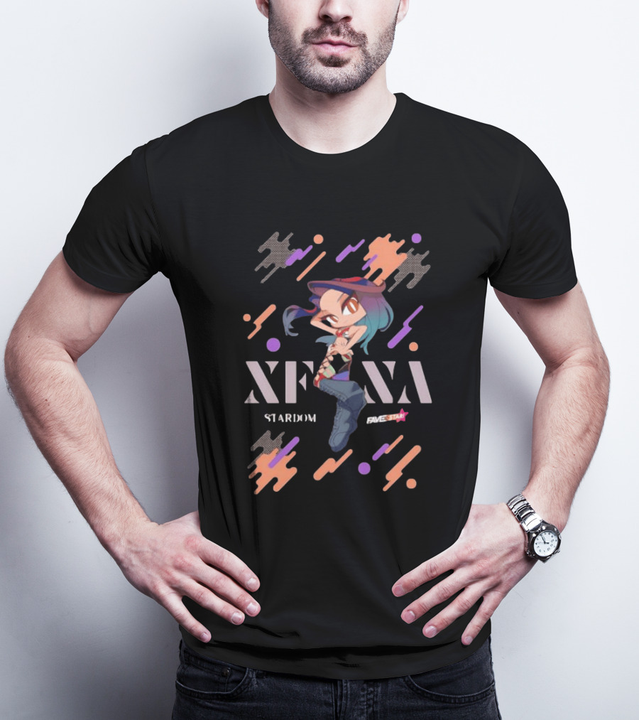 Xena Stardom Fave Star Chibi Wrestler T-Shirt