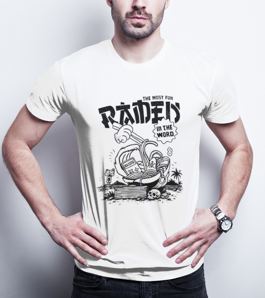 Las Vegas Raiders The Most Fun Ramen In The World T-Shirt