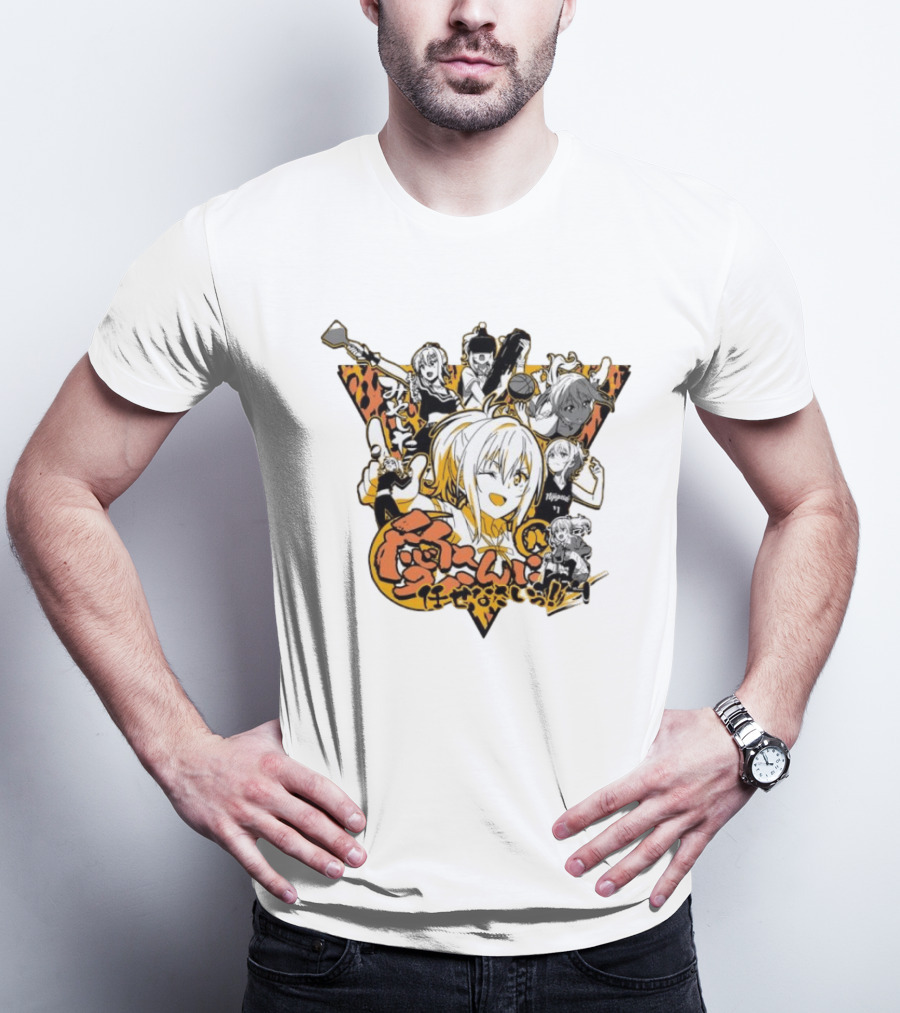 Ai Miyashita Love Live Nijigasaki High School Idol Club Character Collage With Japanese T-Shirt