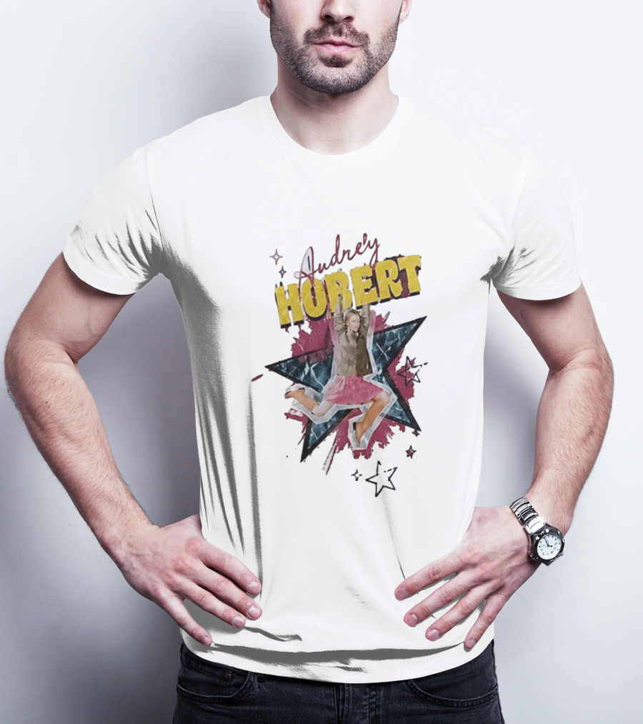 Audrey Hubert The Staircase To Stardom Tour Jumping Starburst T-Shirt