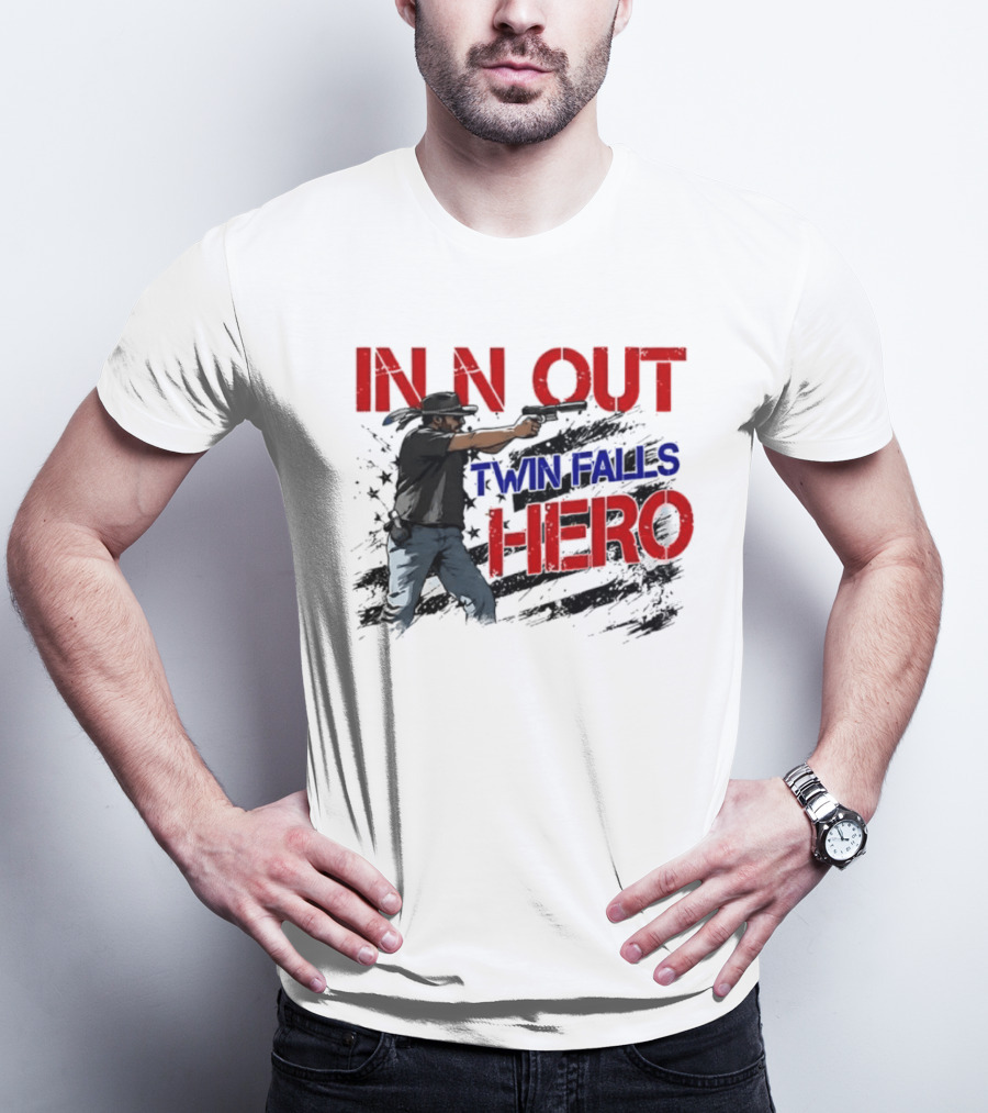 IN N OUT Twin Falls Hero Jordan Salinas T-Shirt