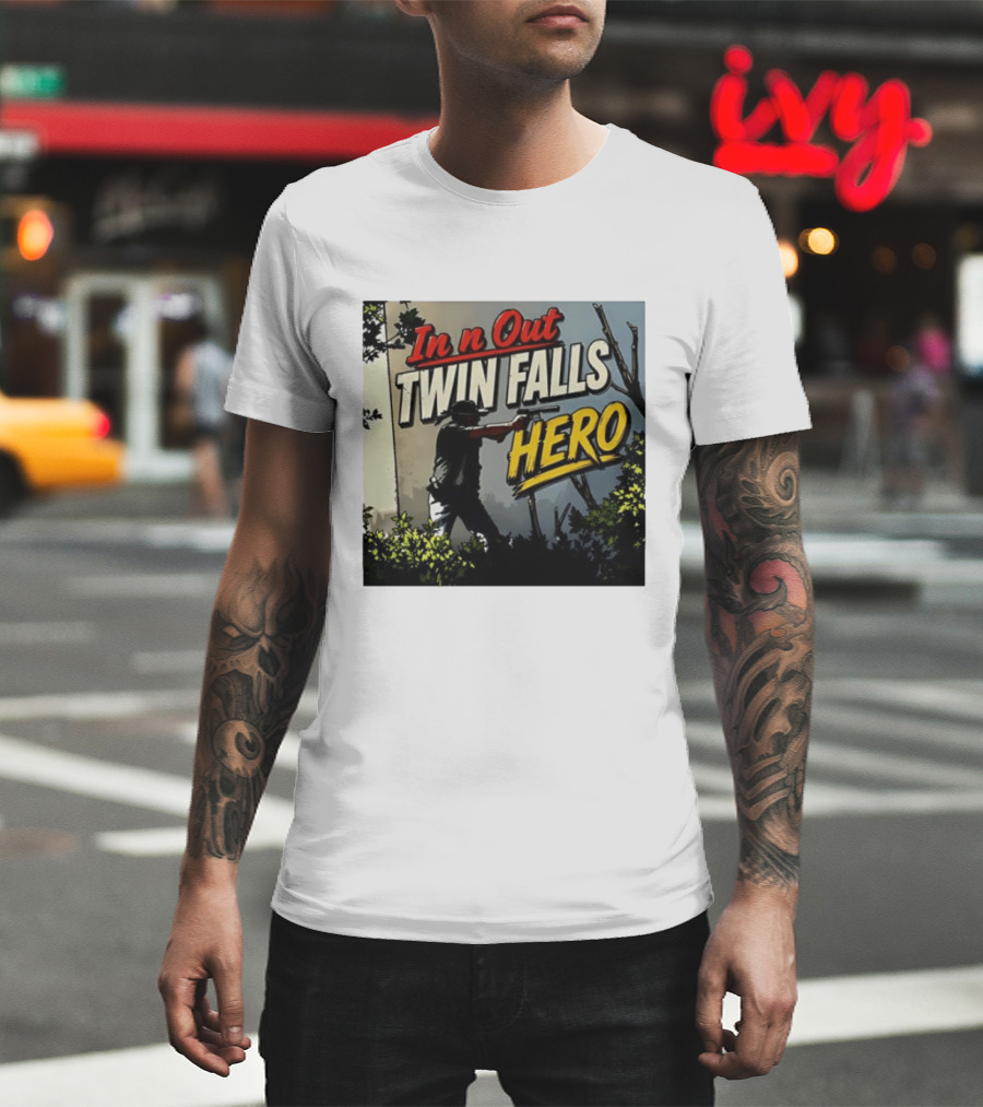 In N Out Twin Falls Hero Jordan Salinas 2026 T-Shirt