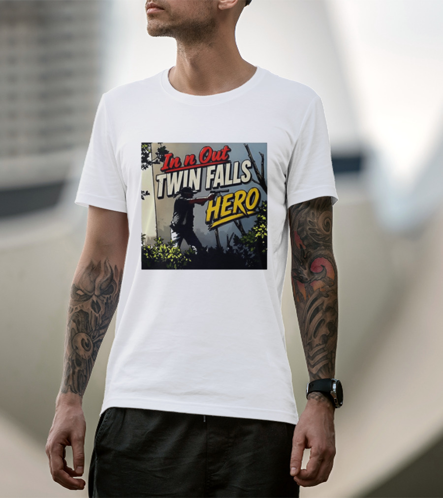 In N Out Twin Falls Hero Jordan Salinas 2026 T-Shirt