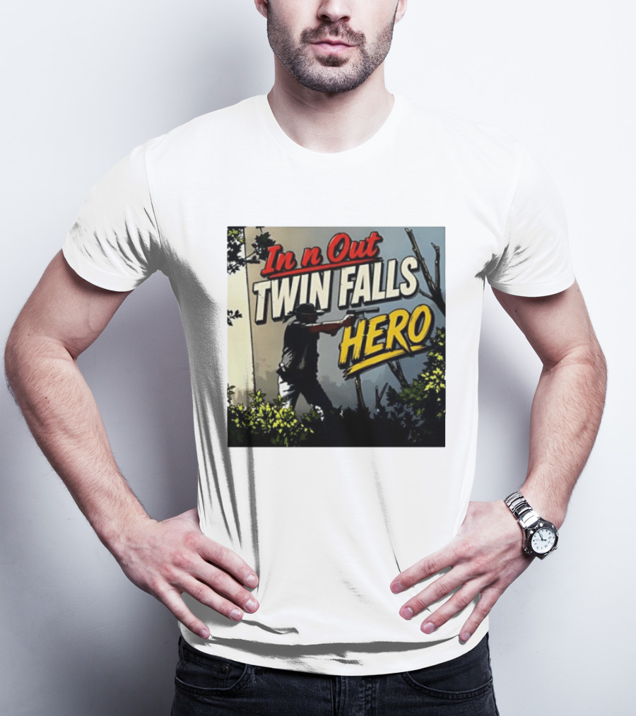 In N Out Twin Falls Hero Jordan Salinas 2026 T-Shirt