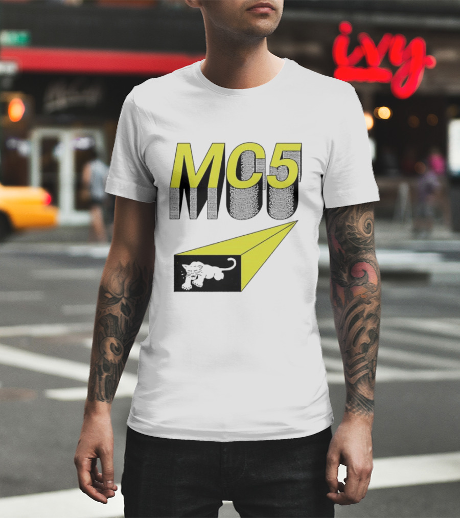 MC5 Motor City Five Rock Panther T-Shirt
