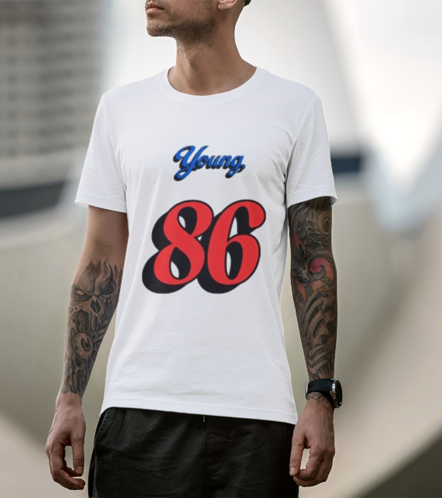 Owl City Store Young 86 Baseball 3 4 Sleeve T-Shirt