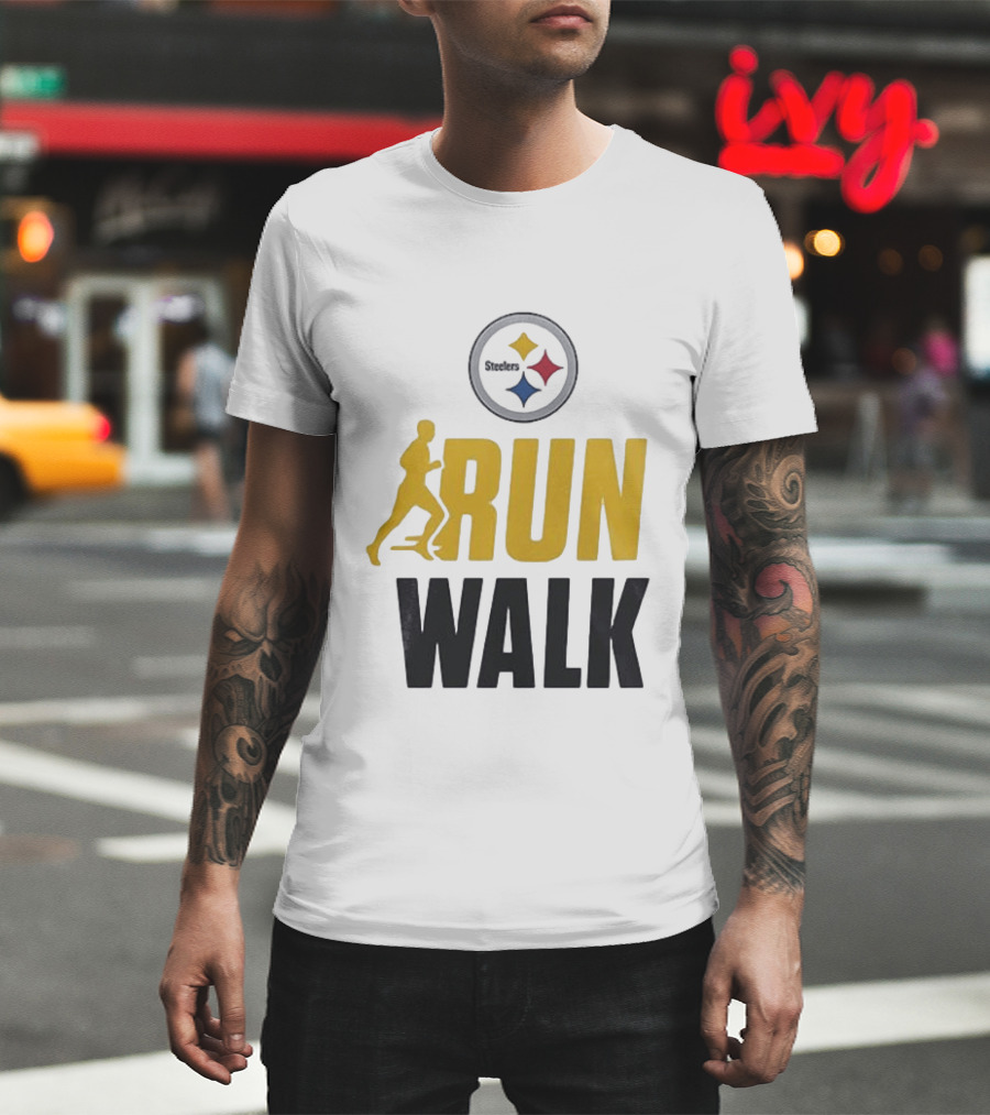 Pittsburgh Steelers Run Walk Steelers Nation Unite Event Gear T-Shirt