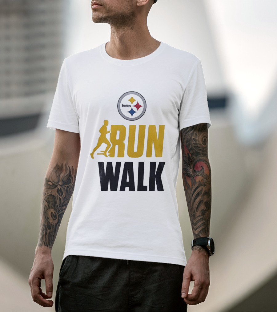 Pittsburgh Steelers Run Walk Steelers Nation Unite Event Gear T-Shirt