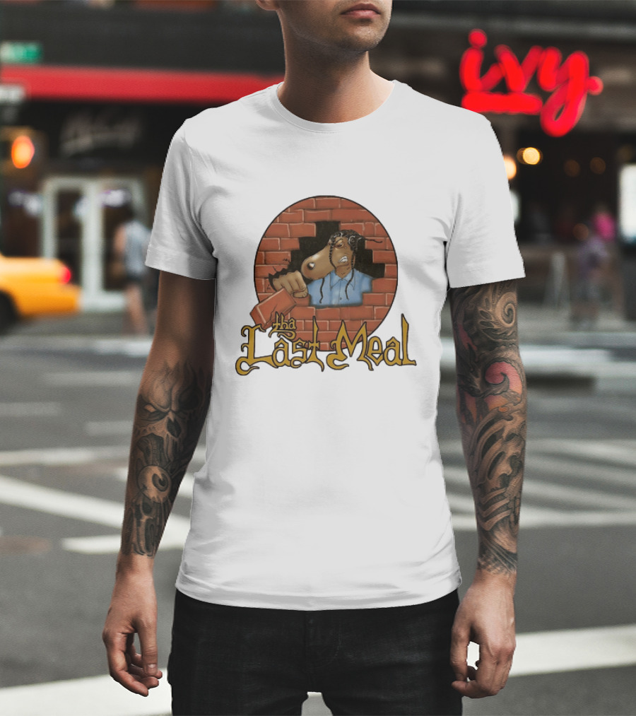 Tha Last Meal West Coast Hip Hop Snoop Dogg Brick Wall T-Shirt