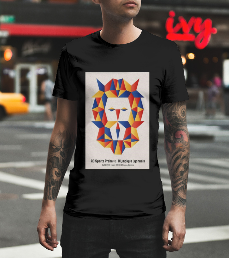 AC Sparta Praha Vs Olympique Lyonnais 2026 Epet ARENA Prague August 4 T-Shirt