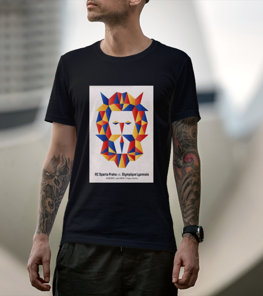AC Sparta Praha Vs Olympique Lyonnais 2026 Epet ARENA Prague August 4 T-Shirt